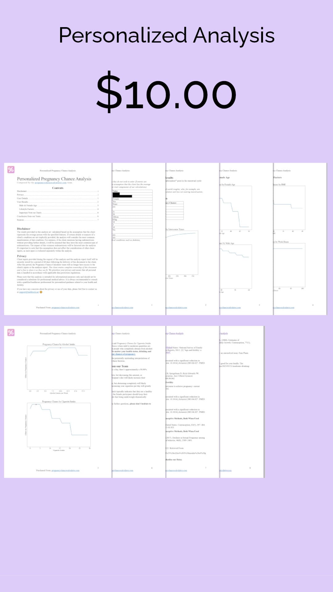 Pregnancy Chance Calculator