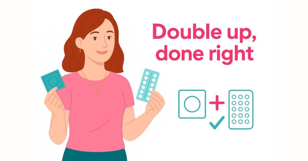 How Effective is Using Two Contraceptive Methods at Once?
